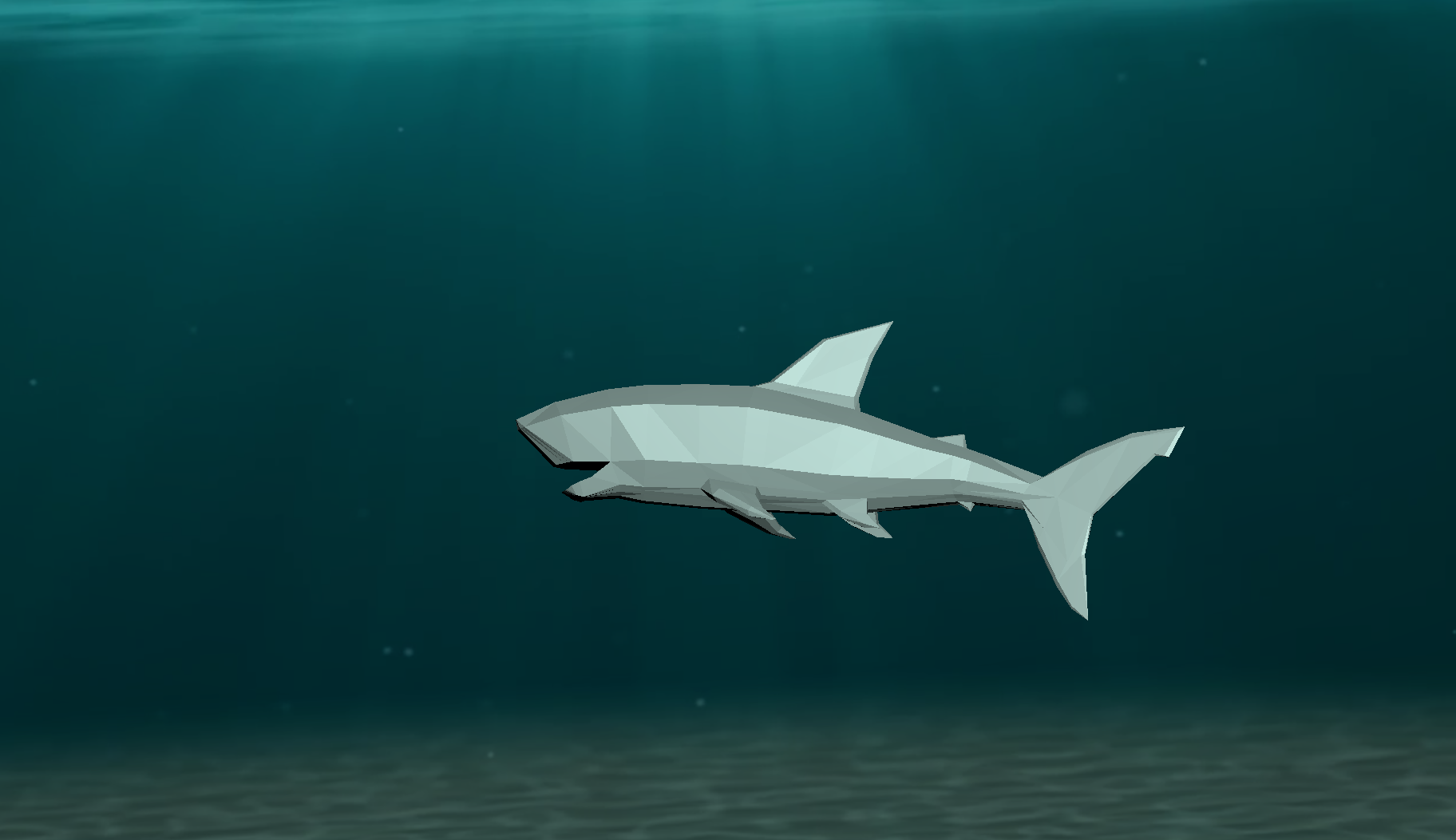 STL file Low Poly Shark・Model to download and 3D print・Cults
