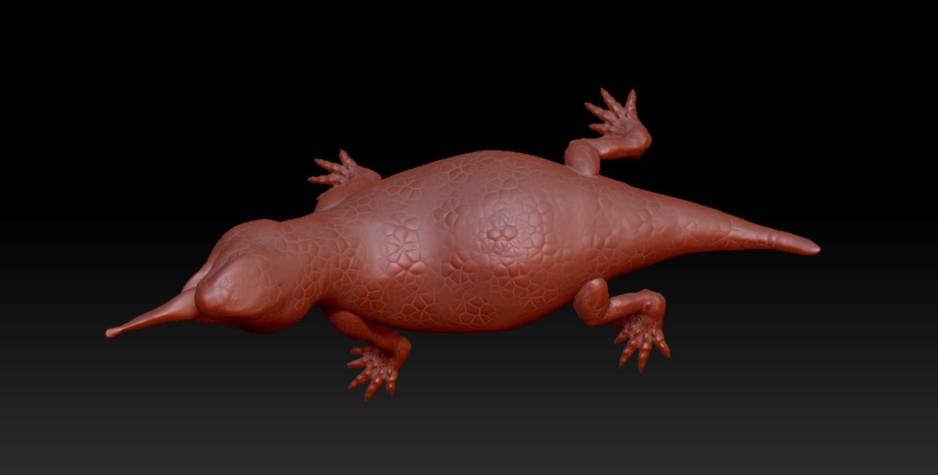 Free STL file Blue Tongued Skink 🦎・3D printable model to download・Cults