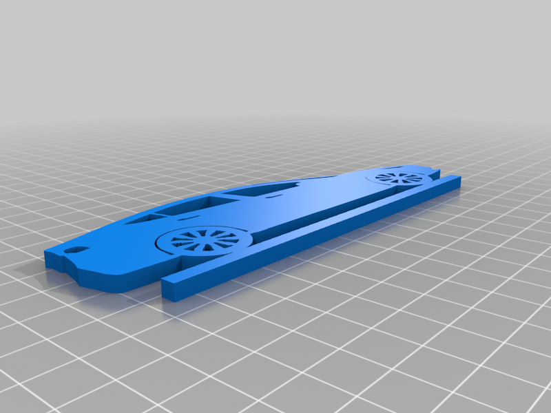 Free STL file Tesla Model 3 Silhouette・3D printer model to download・Cults