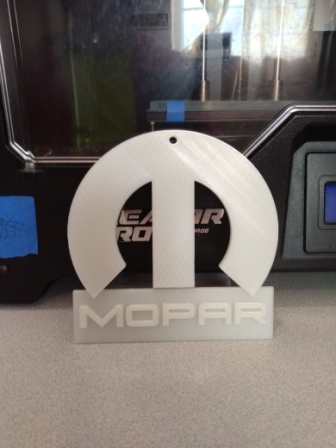 Free 3D file Mopar keychain hanger・3D printer design to download・Cults