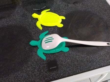 Free STL file Spoon rest Turtle・3D printer design to download・Cults