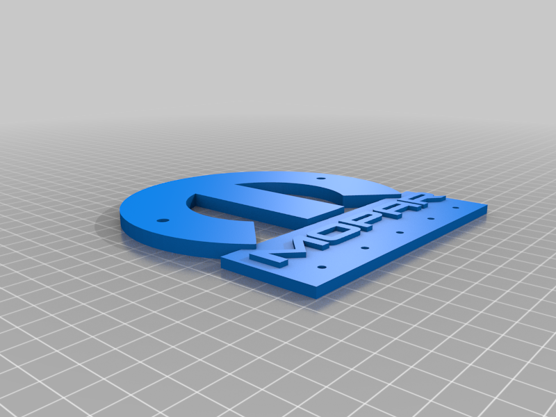 Free 3D file Mopar keychain hanger・3D printer design to download・Cults