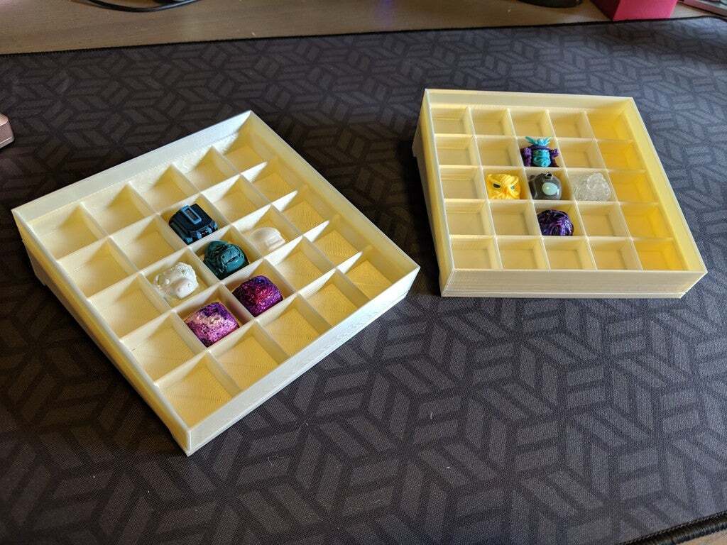 Free STL file Stackable Artisan Keycap Case・3D printing idea to ...