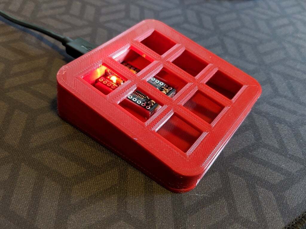 Descargar archivo STL gratis 3x3 Macropad Handwire・Modelo para la ...