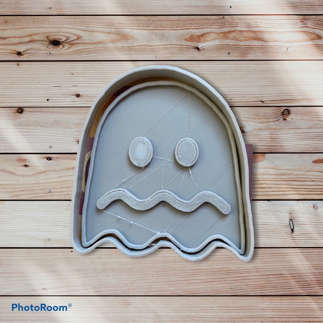 STL file Pacman Cookie Cutter and Sealer・3D printing template to ...