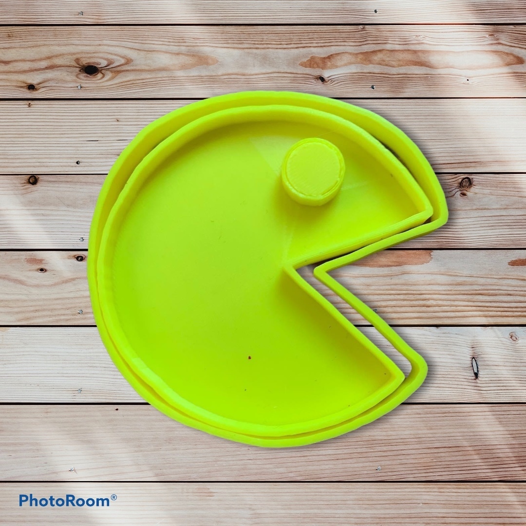 STL file Pacman Cookie Cutter and Sealer・3D printing template to ...