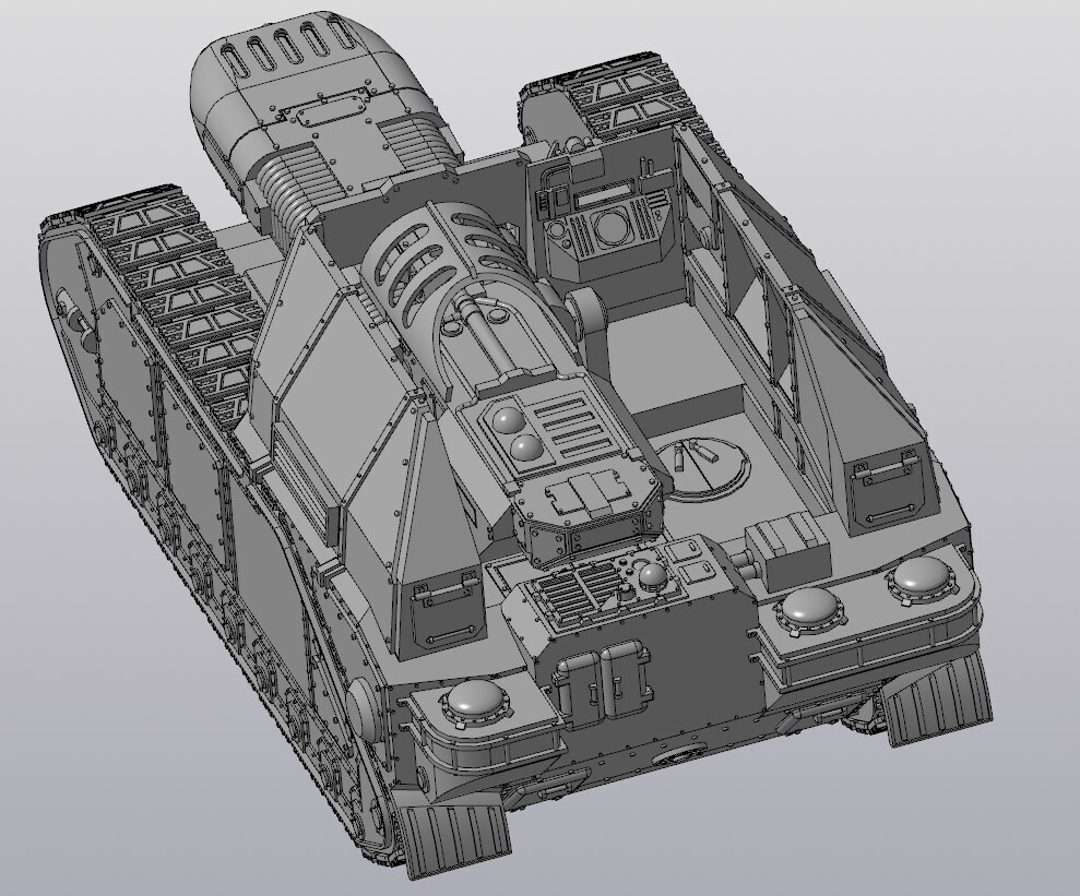 Free STL file Solar Lord Alpha tank ☀️・Template to download and 3D ...