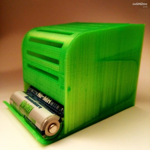Download free STL file BATTERY DISPENSER • 3D printer object ・ Cults