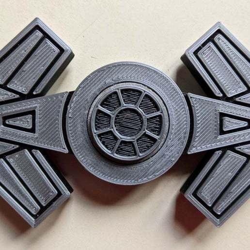 Download free 3MF file Tie Fighter Spinner • 3D printing model ・ Cults
