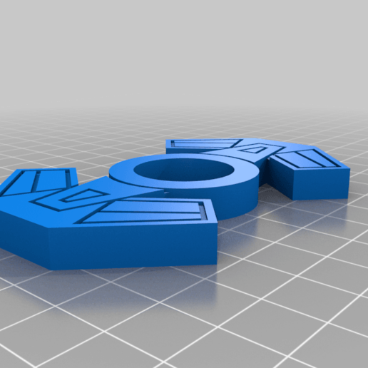 Download free 3MF file Tie Fighter Spinner • 3D printing model ・ Cults