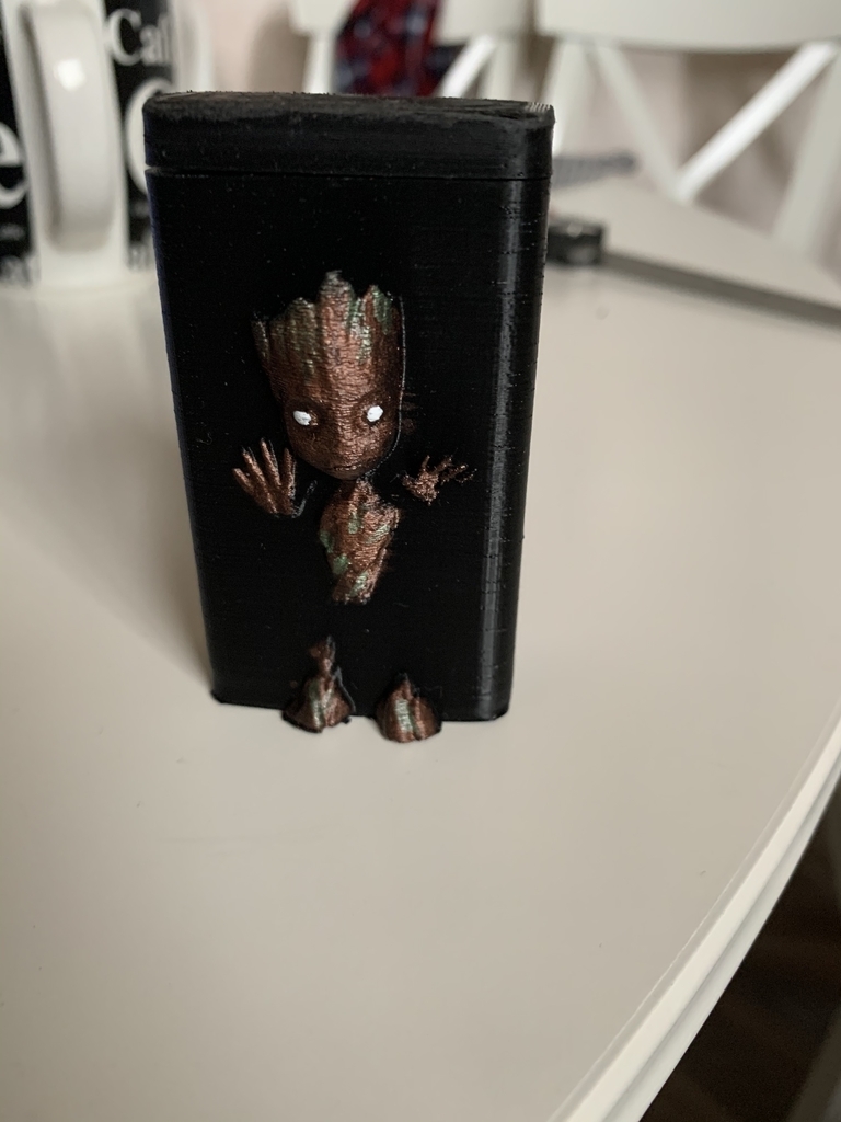 Free 3D file 18650 case Groot・3D printable design to download・Cults