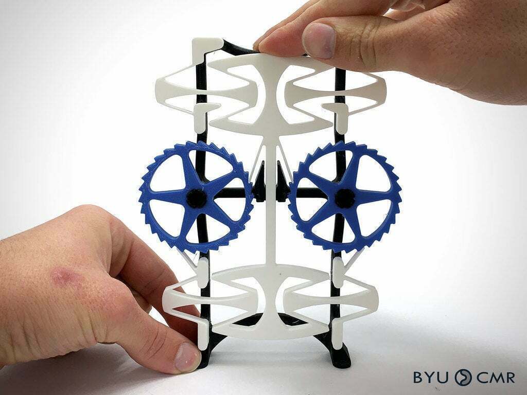 Free STL file Linear-Motion Compliant Mechanism ⚙️・3D printable model ...