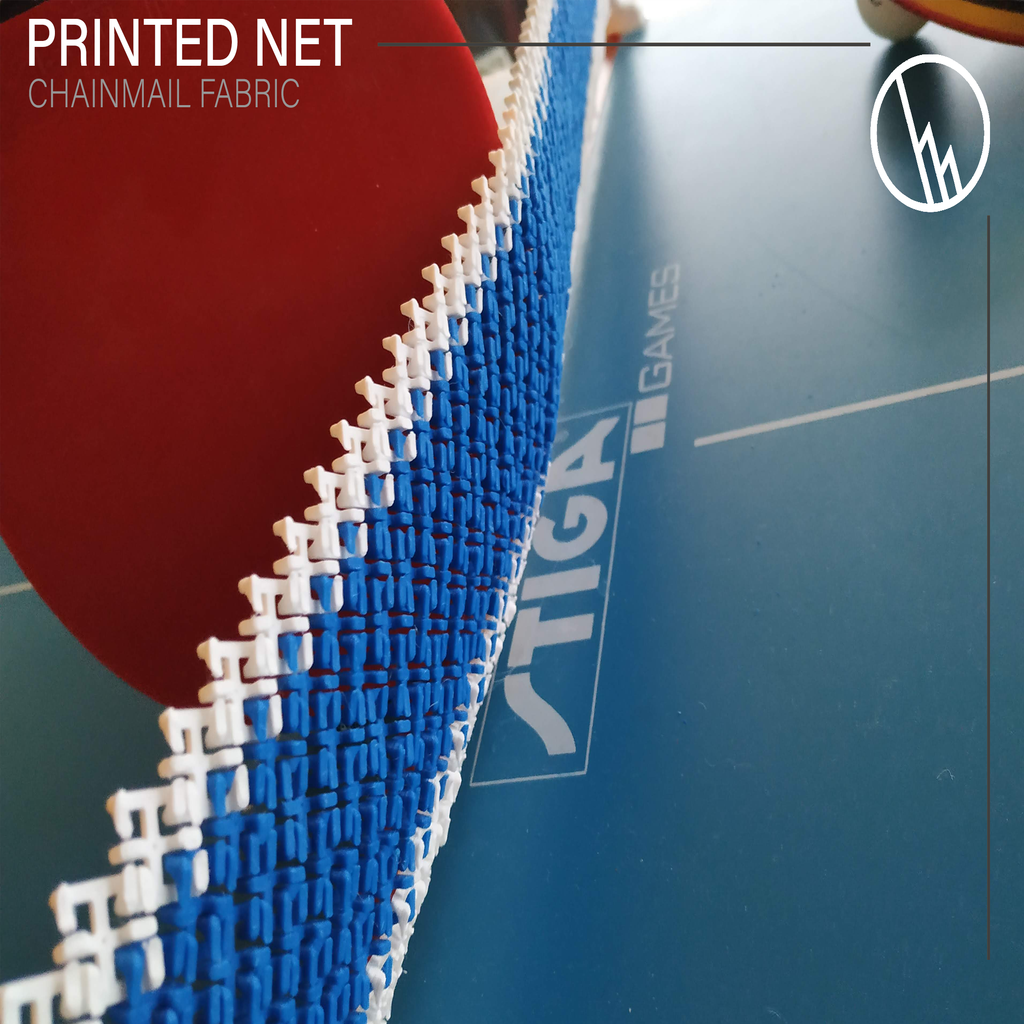 Free STL file Table tennis net (chainmail) 🎾・3D printer model to ...