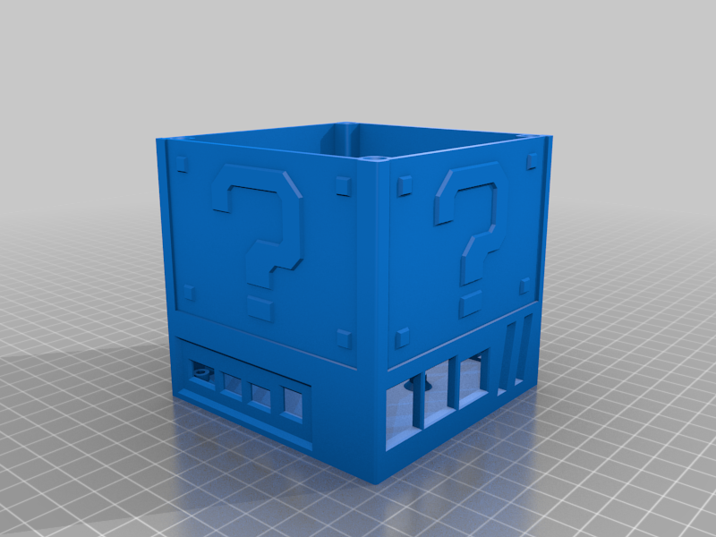Free STL file Retrocube Case for Raspberry Pi 4 Remix・Template to ...