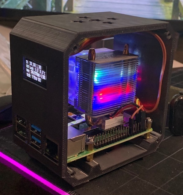 Free STL file Raspberry PI 3 & 4 Desktop Remix 🖥️・3D print object to ...