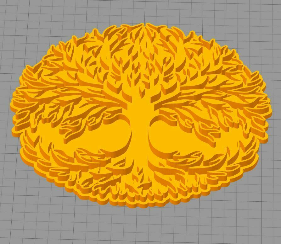 Free 3D file Unique Tree of Life Coaster・3D printer design to download ...