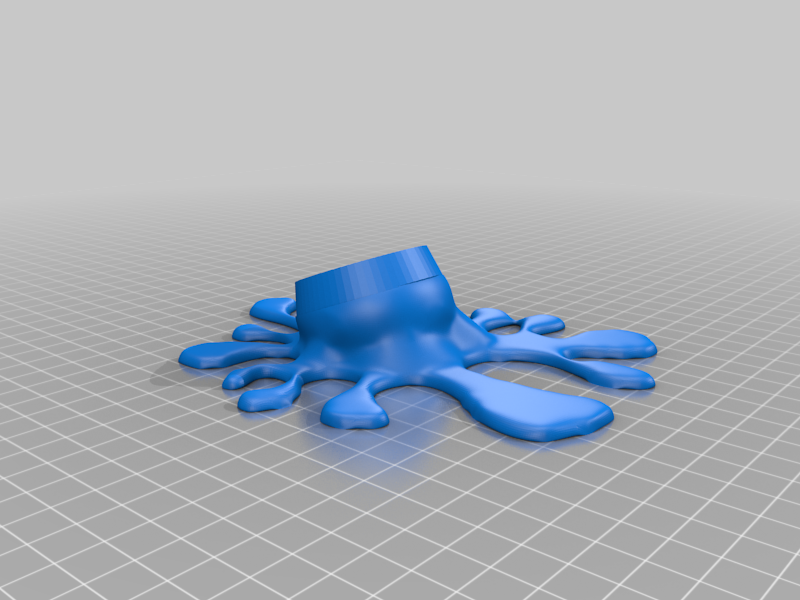 Archivo Stl Gratis Portabolígrafos Splat Remix De Cucurucho De Helado 🏢