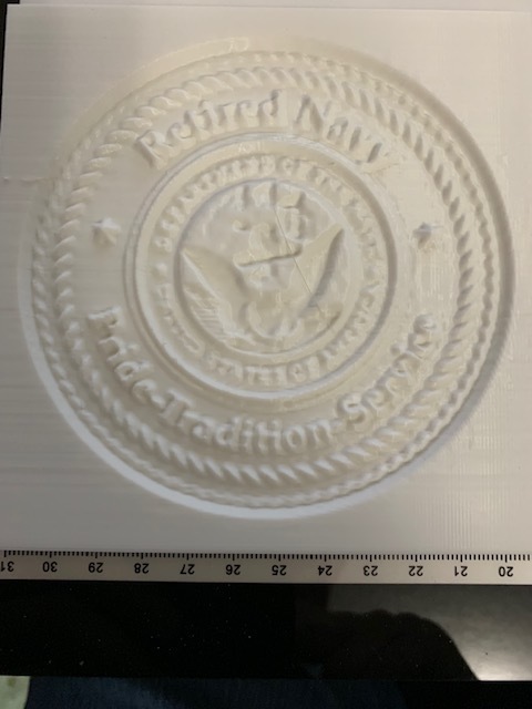 Free STL file Retired Navy Lithophane・3D printing model to download・Cults