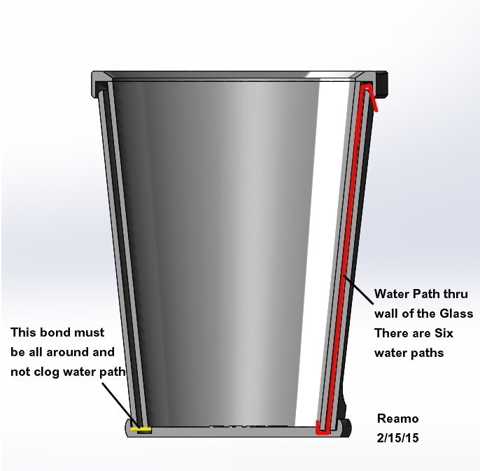 Free STL file The Dribble Glass・3D printer model to download・Cults