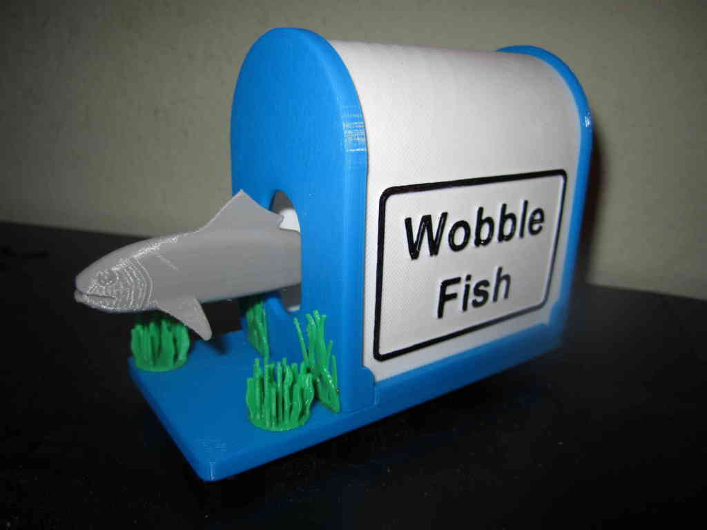 Free STL file Wobble Fish!・3D print design to download・Cults