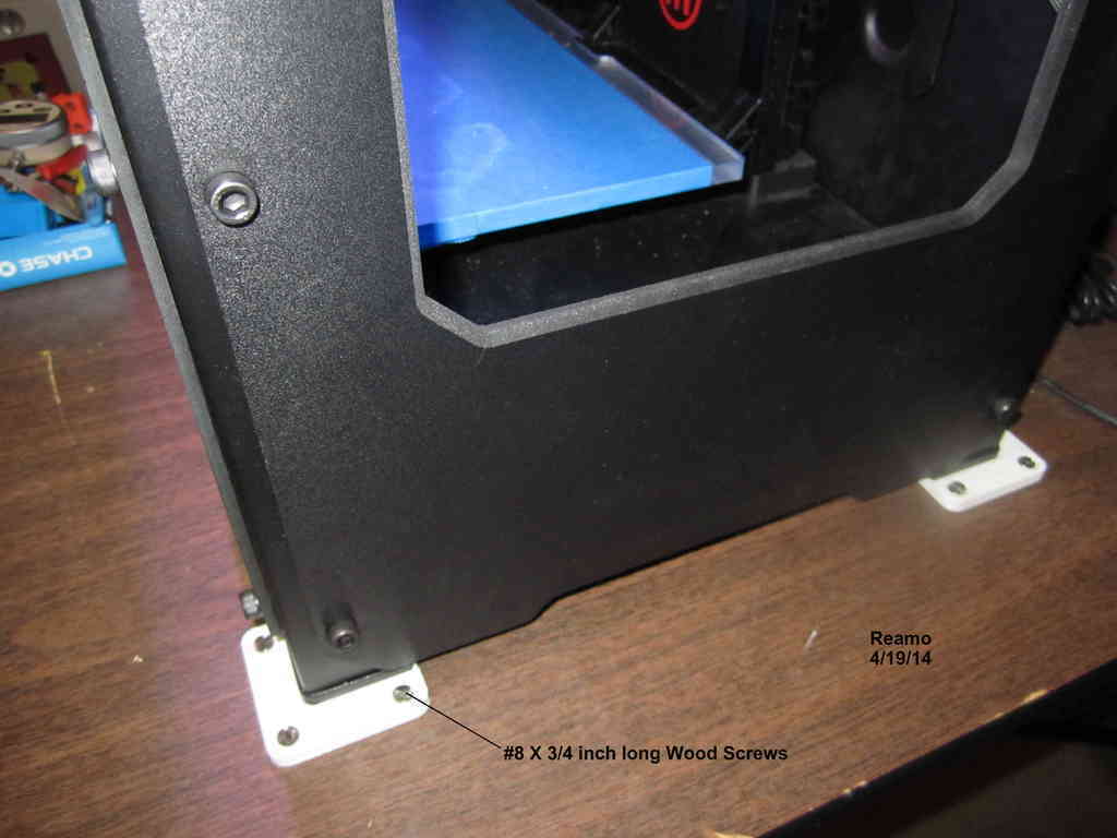Free STL file Table Foot for MakerBot Printer・3D print model to ...