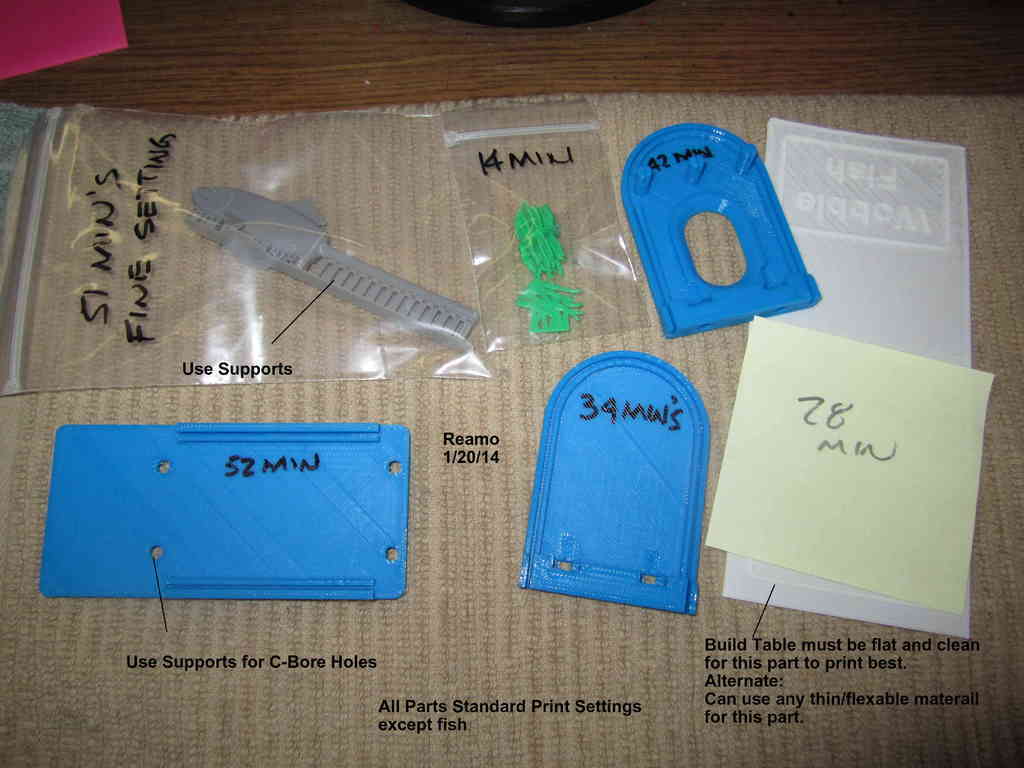 Free STL file Wobble Fish!・3D print design to download・Cults