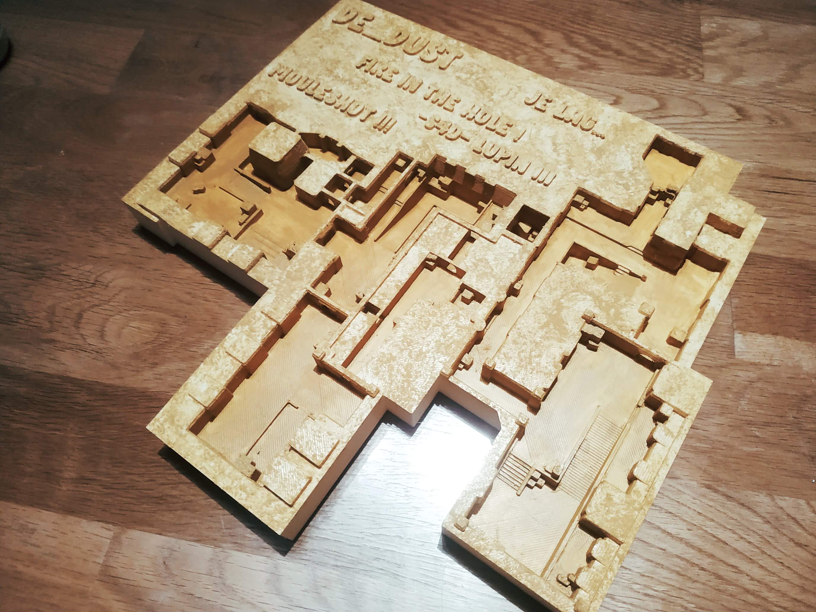 Free STL file Map DE_DUST (Counter Strike)・3D printer design to ...