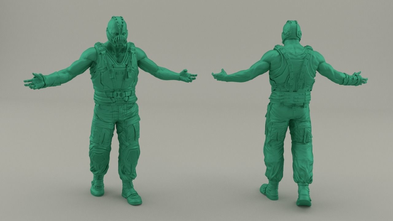 STL file Bane 👽・3D printable model to download・Cults