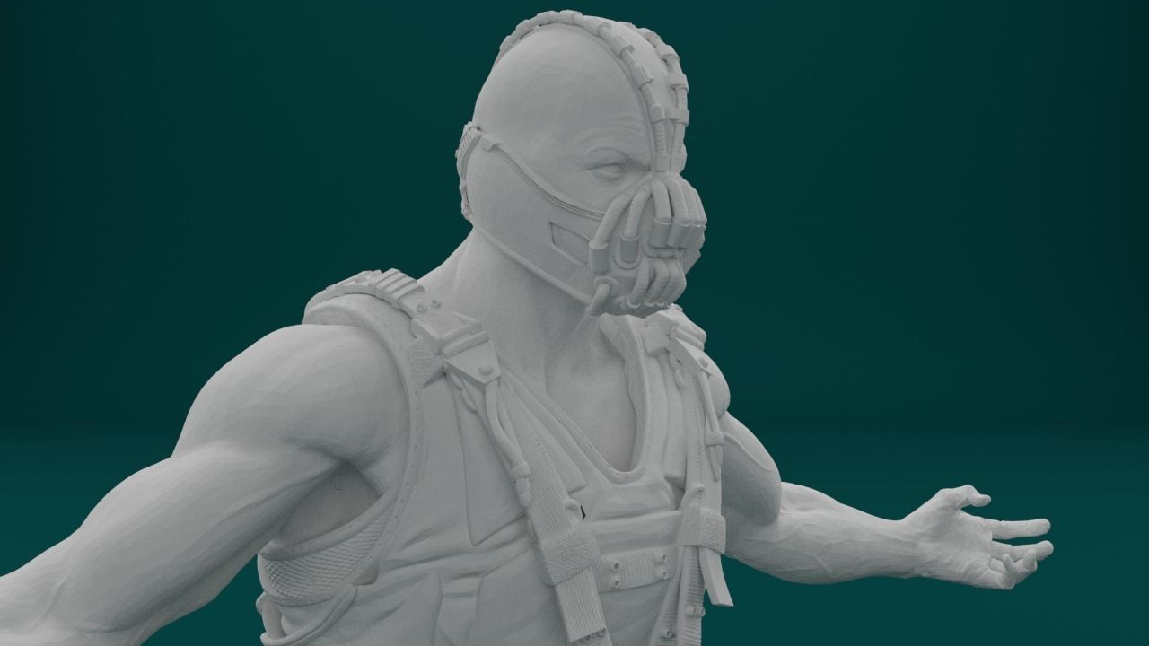 STL file Bane 👽・3D printable model to download・Cults