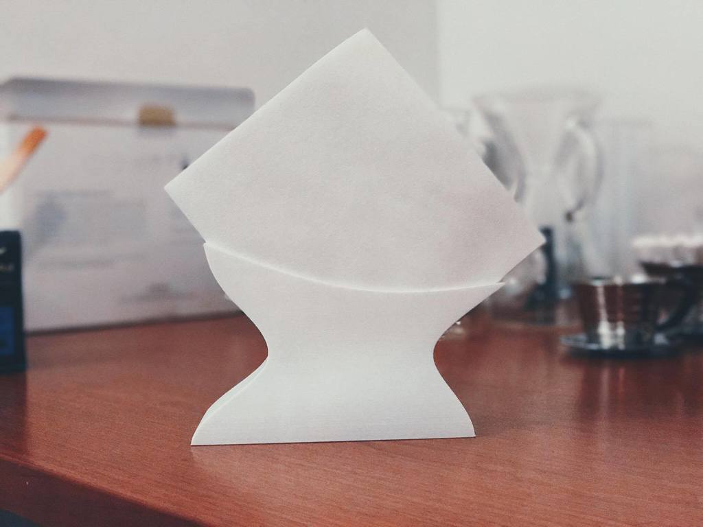 Free STL file Max's Coffee Filter Holder (Chemex / Melitta, Napkins)・3D ...
