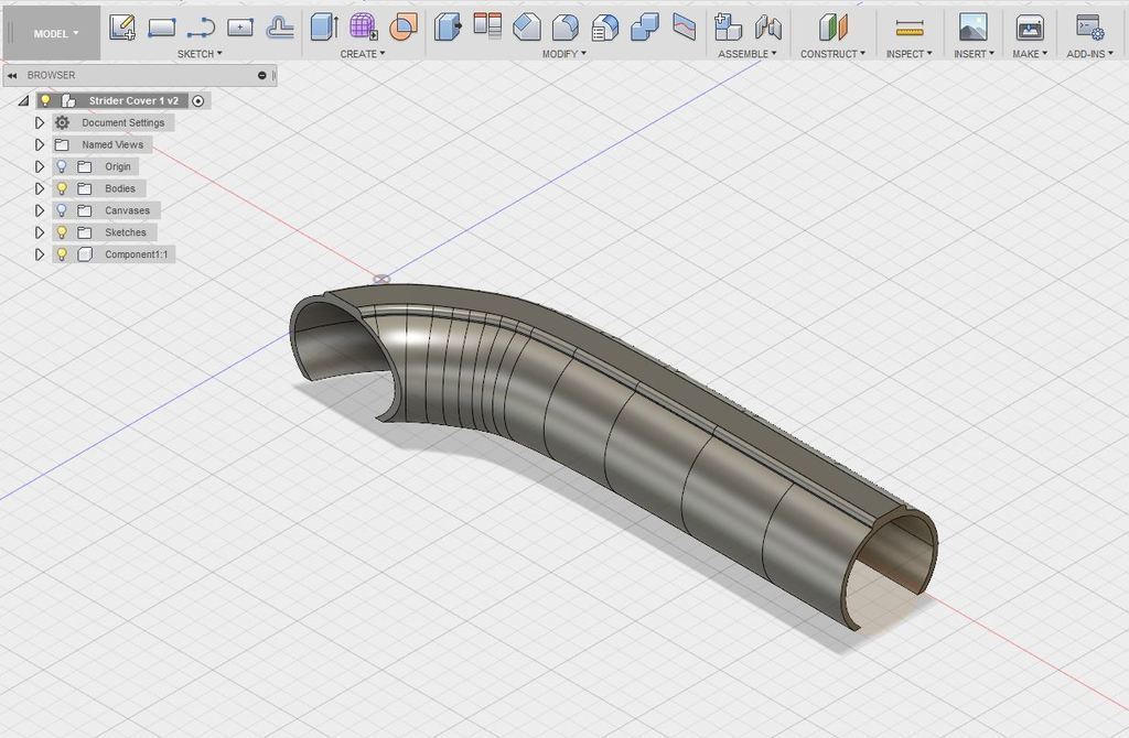 Free STL file Max's Strider 12 Pro - Chain Stay Covers・3D print model ...