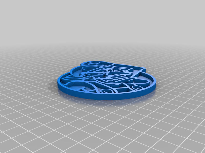 STL-Datei Badge Waluigi kostenlos・Design für 3D-Drucker zum ...