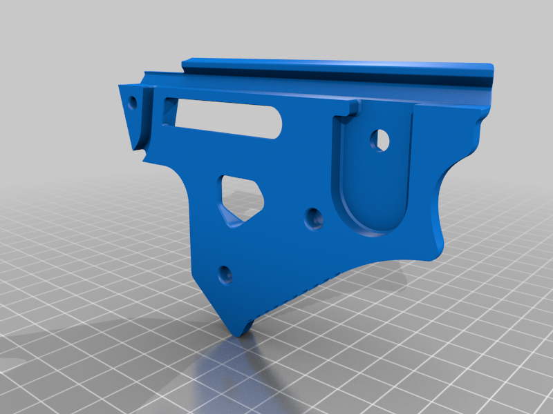 Free 3D file ThumbGrip Side A Hexagon Locking Nut Frame・3D print object ...