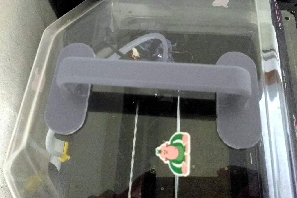 Free STL file Flashforge Creator Pro improved Dome handle・3D printing ...
