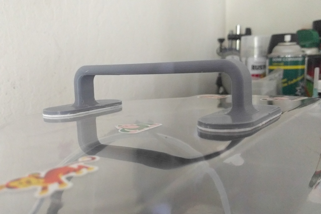 Free STL file Flashforge Creator Pro improved Dome handle・3D printing ...