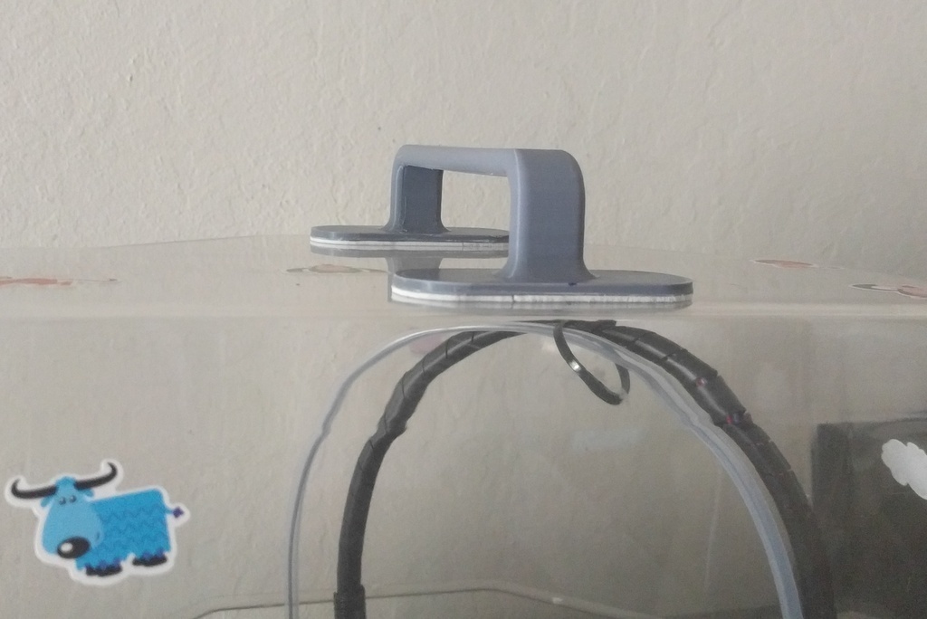 Free STL file Flashforge Creator Pro improved Dome handle・3D printing ...
