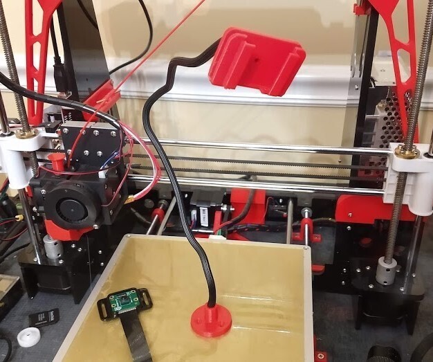 Free STL file Raspberry Pi Camera Mount・3D printer model to download・Cults