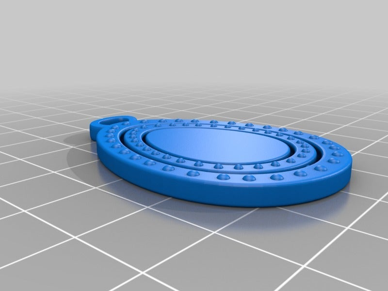 Free STL file Easter egg key chain 3 contours・3D print object to ...