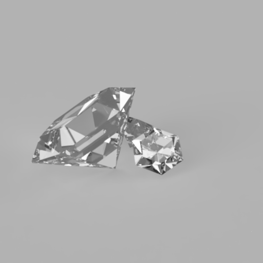 Download free STL file Diamond 6 sided and 8 sided • Object to 3D print ...