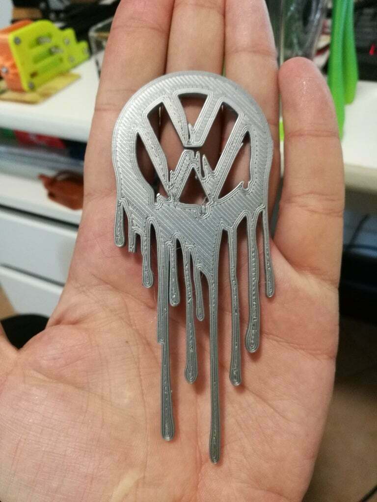 Free STL file VW Drool Keychain・Design to download and 3D print・Cults