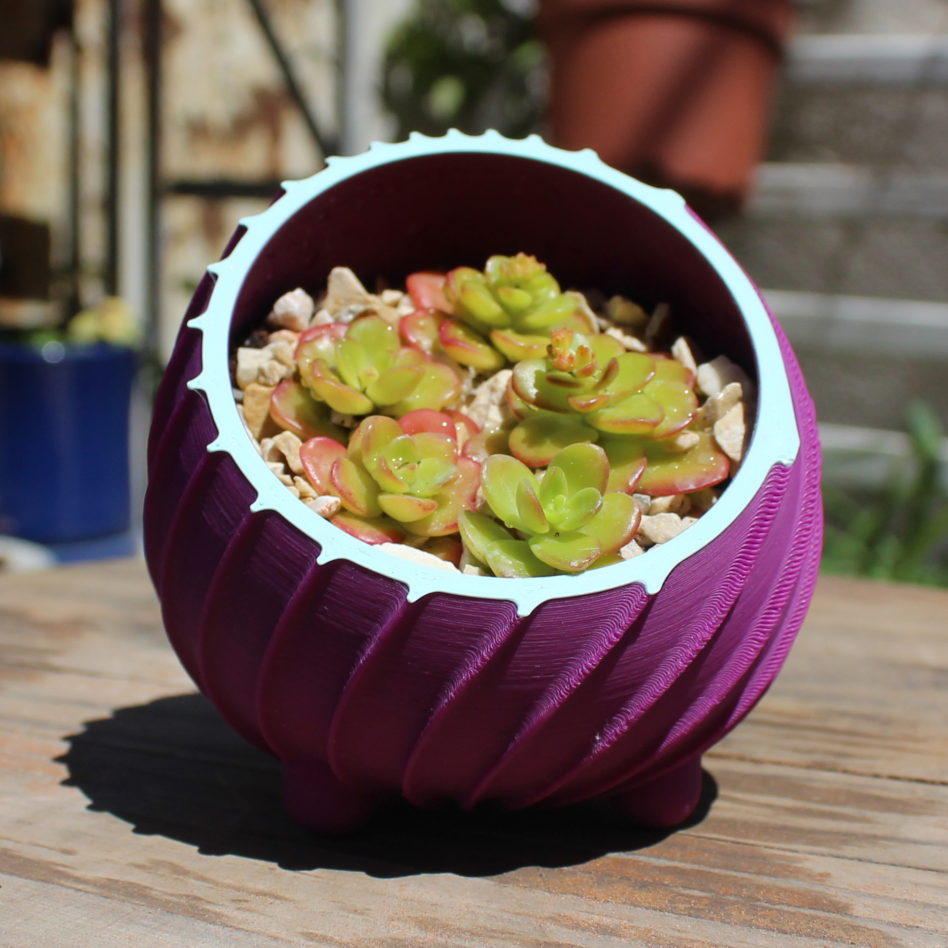 STL file Planter- Candy model・3D printable design to download・Cults