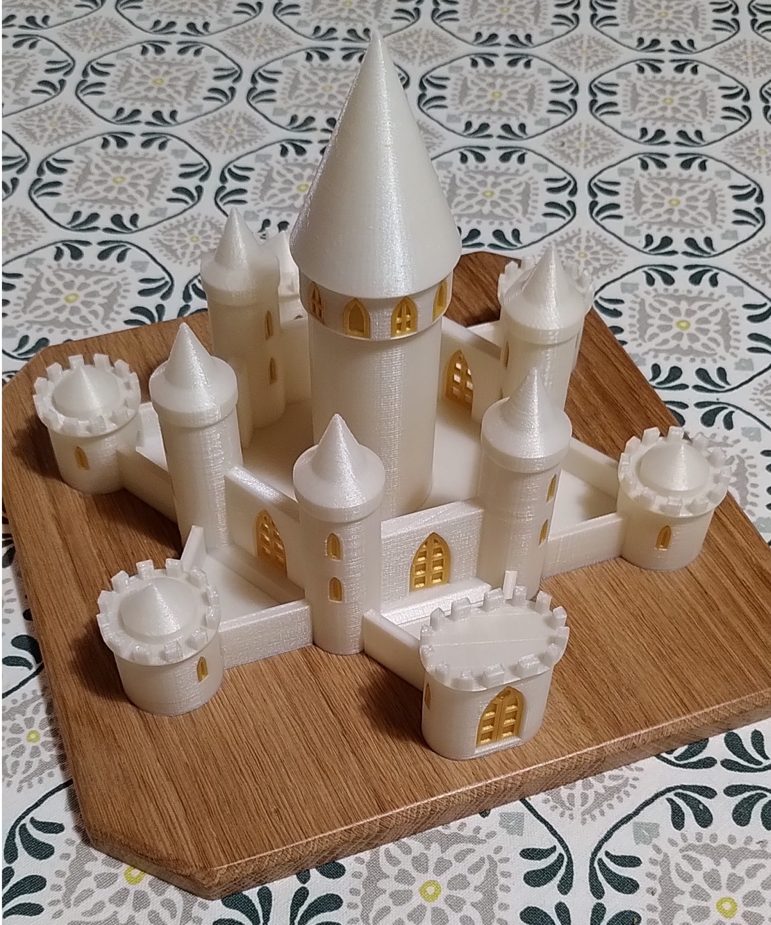 Free STL file Decorative castle・3D printing design to download・Cults