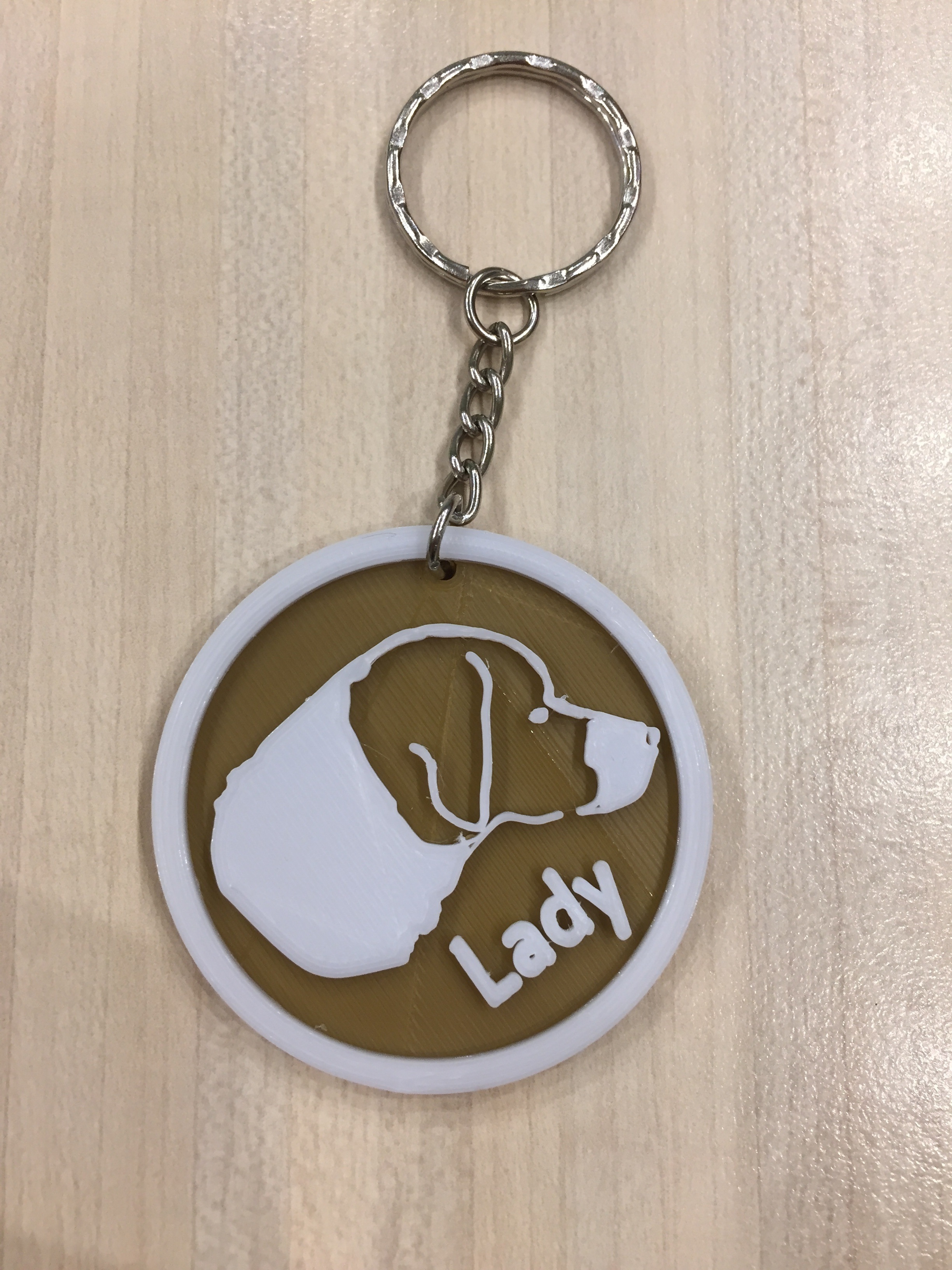 Free STL file epagneul keychain dog Spaniel・3D printable design to ...