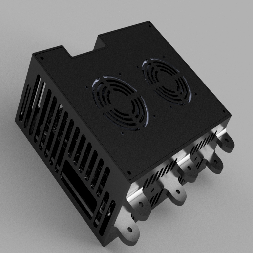 Fichier 3D gratuit Boîtier Bigtreetech SKR pro v1.1 pour profil 2020 ...