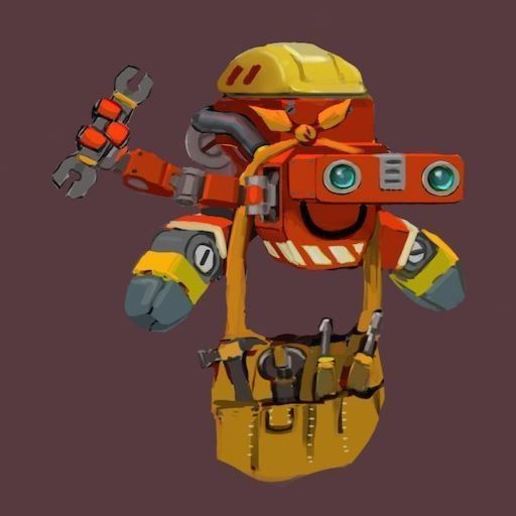 Download 3D printer templates Scrap mechanic builderbot ・ Cults