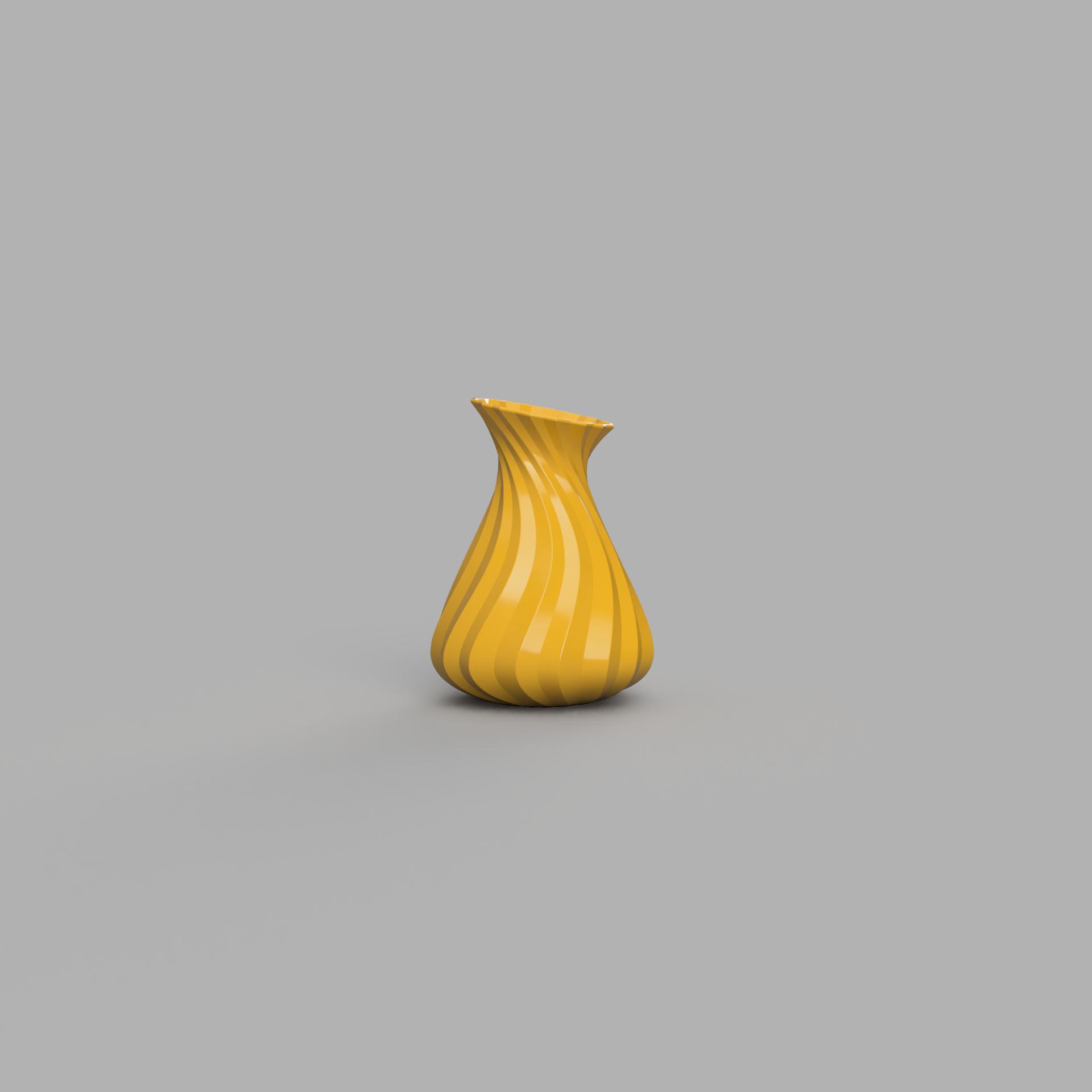 STL file Vase / flower pot・3D print design to download・Cults