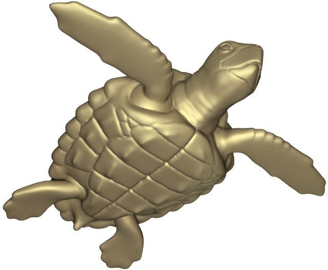 Free STL file Loggerhead Sea Turtle (poseable) 🐢・3D printer model to ...