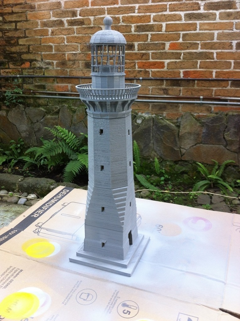 Download free STL file Green Cape Lighthouse Model • Object to 3D print ...