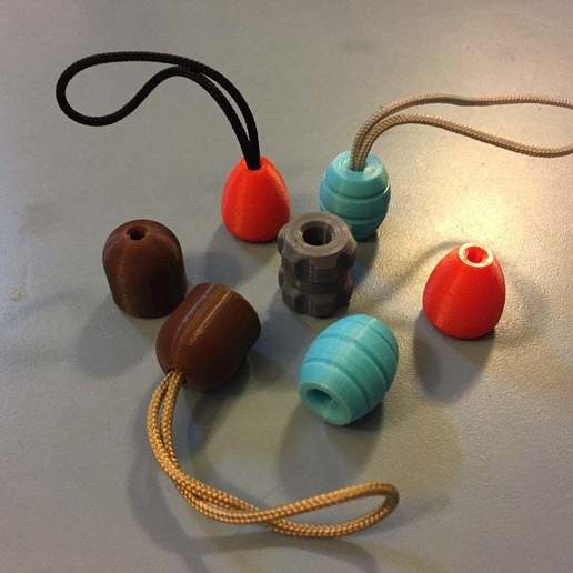 Download free 3D printer files Zipper Pulls ・ Cults