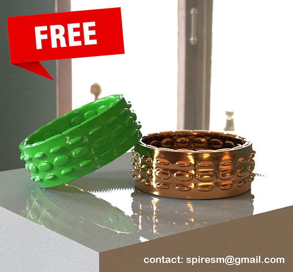 Fichier STL gratuit Design de mode des bracelets・Design imprimable en ...